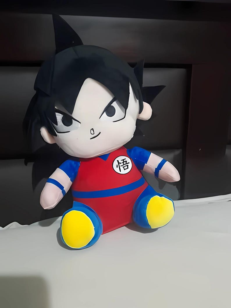 Goku Plush Toy | 20cm Dragon Ball Z Anime Plush | Soft Collectible ...