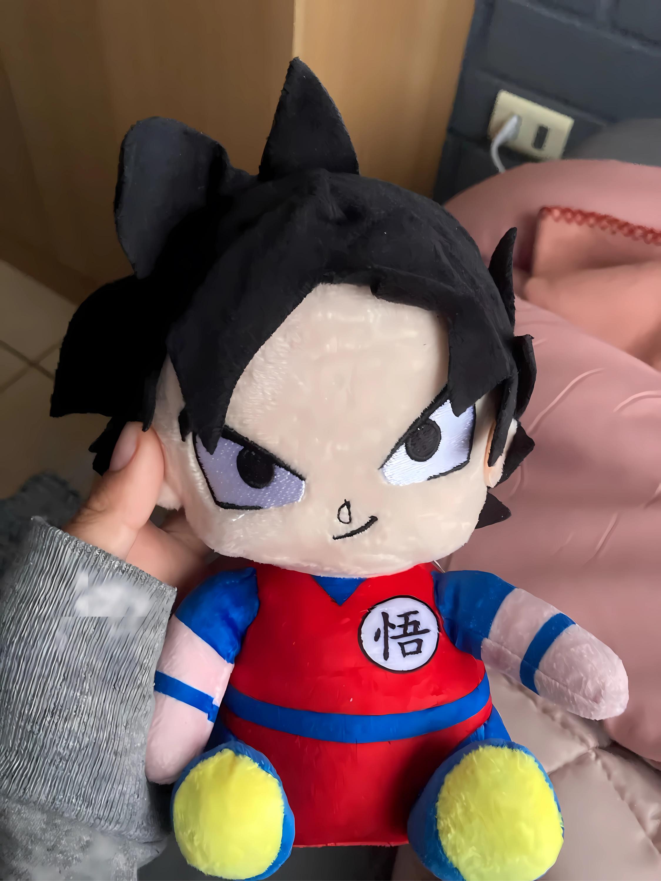 Goku Plush Toy | 20cm Dragon Ball Z Anime Plush | Soft Collectible ...