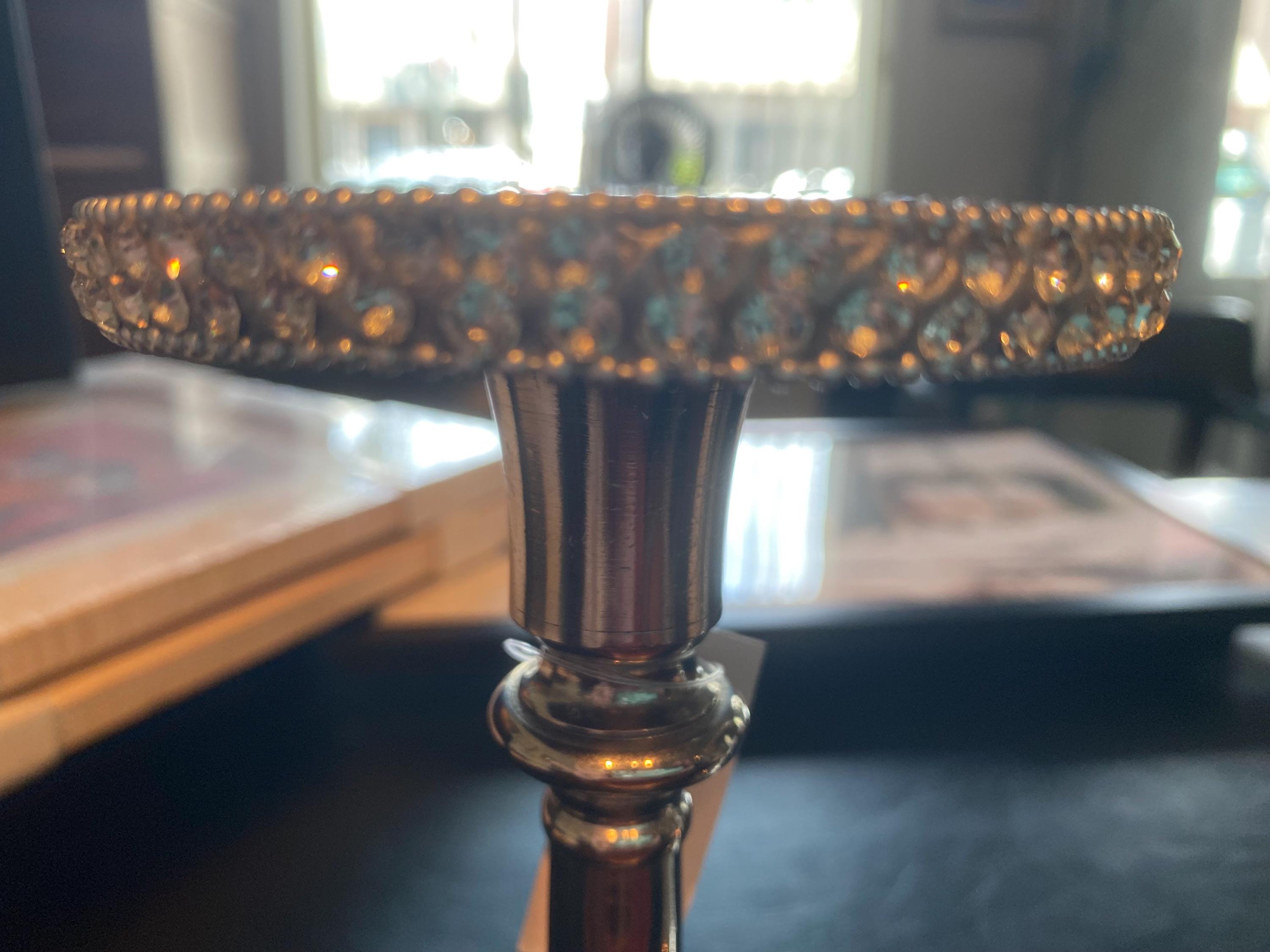 Silver Color Candlesticks, Unique, Fancy - Etsy