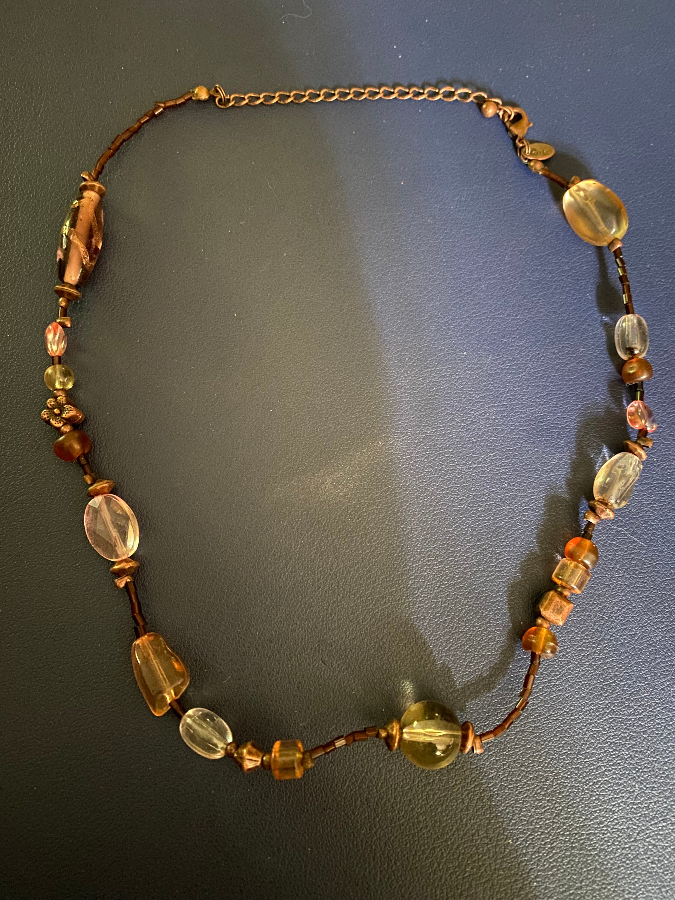 Cooper, Bead, Neclace, Vintage - Etsy