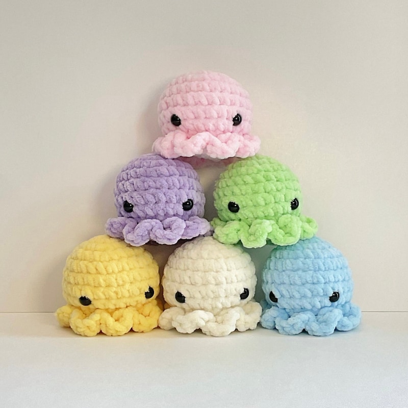 Octopus Plush - Etsy