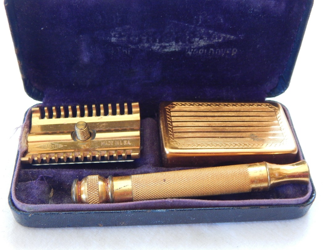Vintage Gillette Travel Set in Original Box/ Vintage Razors/ 3pcs. - Etsy