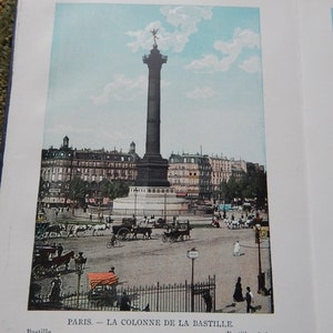 Paris Photographs En Couleurs/ 1920's Photo Book/ Accordion-fold ...