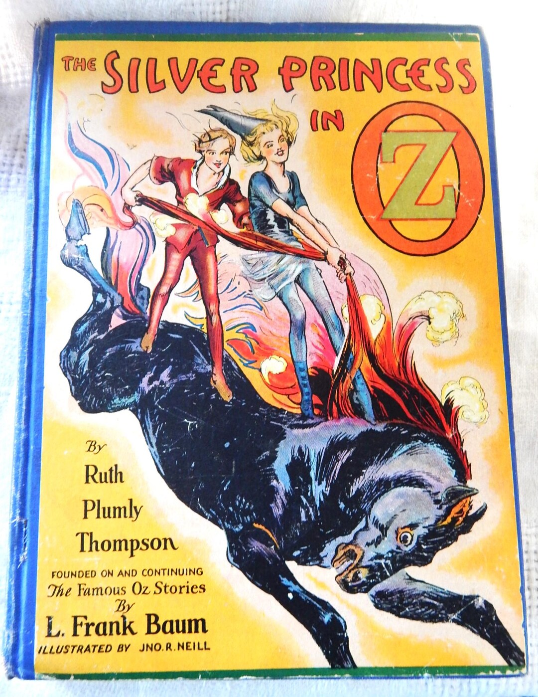 The Silver Princess in Oz by Ruth Plumly Thompson/ Illustrated by JNO R ...