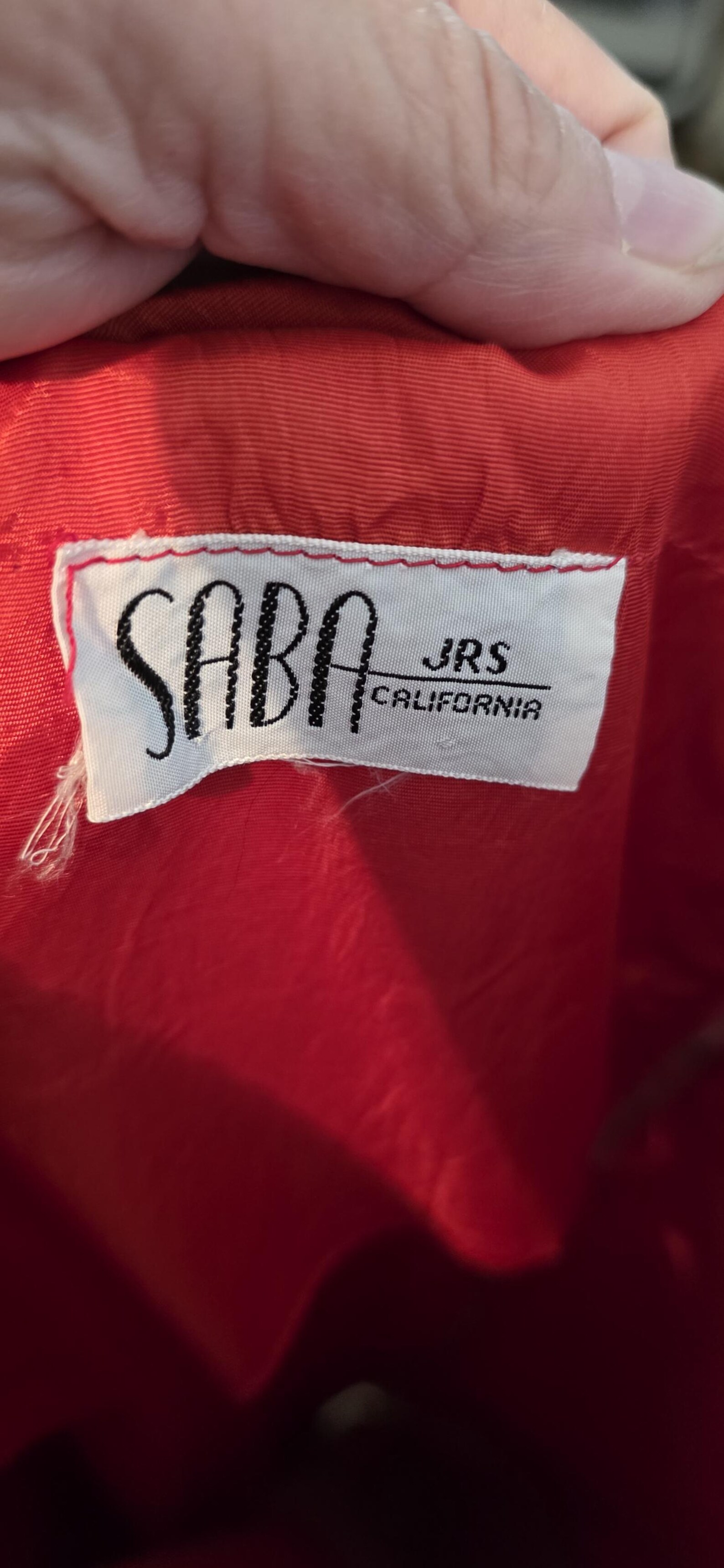 1960's Saba Red Corduroy Dress/ Belted/ Australian Fashion Brand/ Small ...