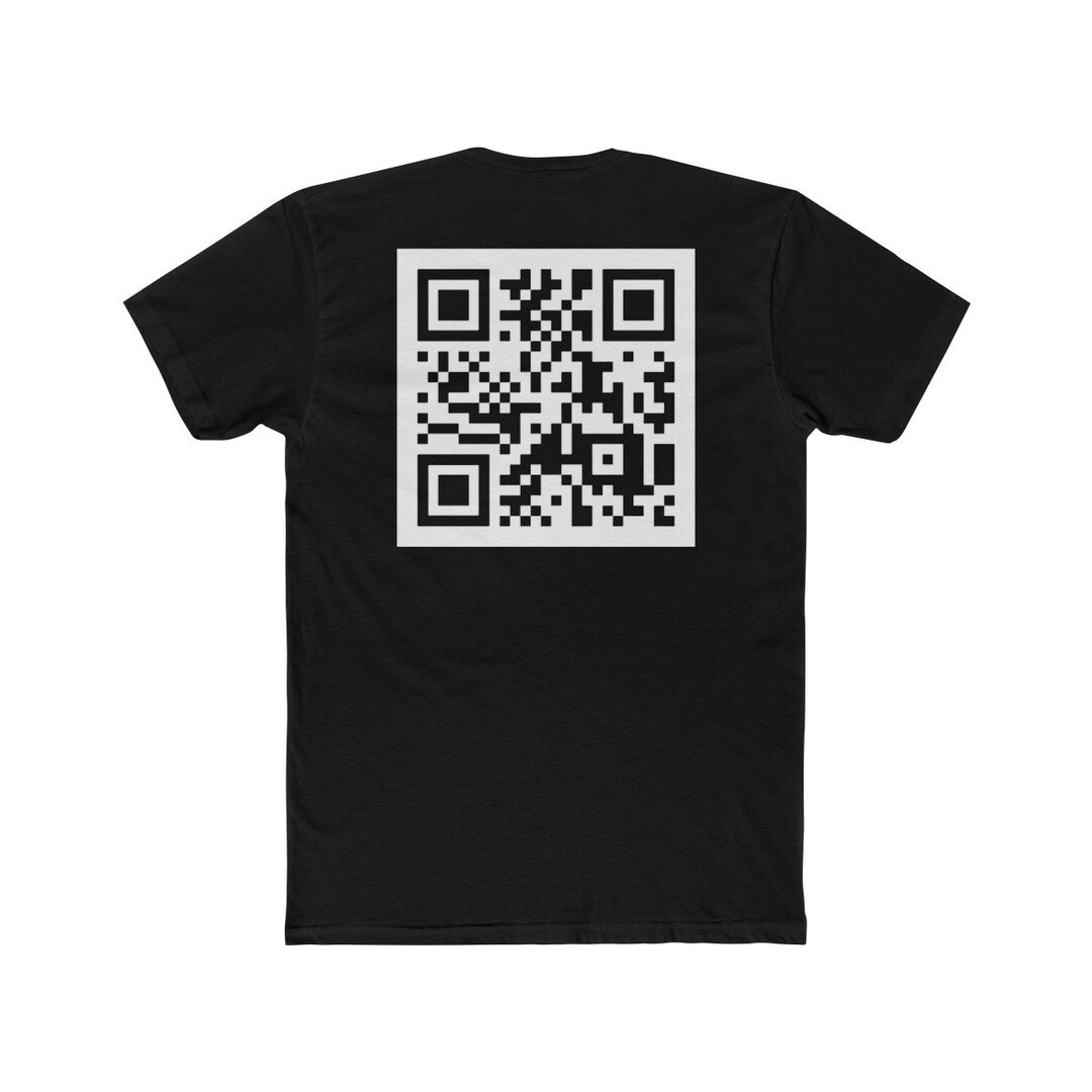 Incognito Go Brandon Secret QR Code Message Tee QR Only Version - Etsy