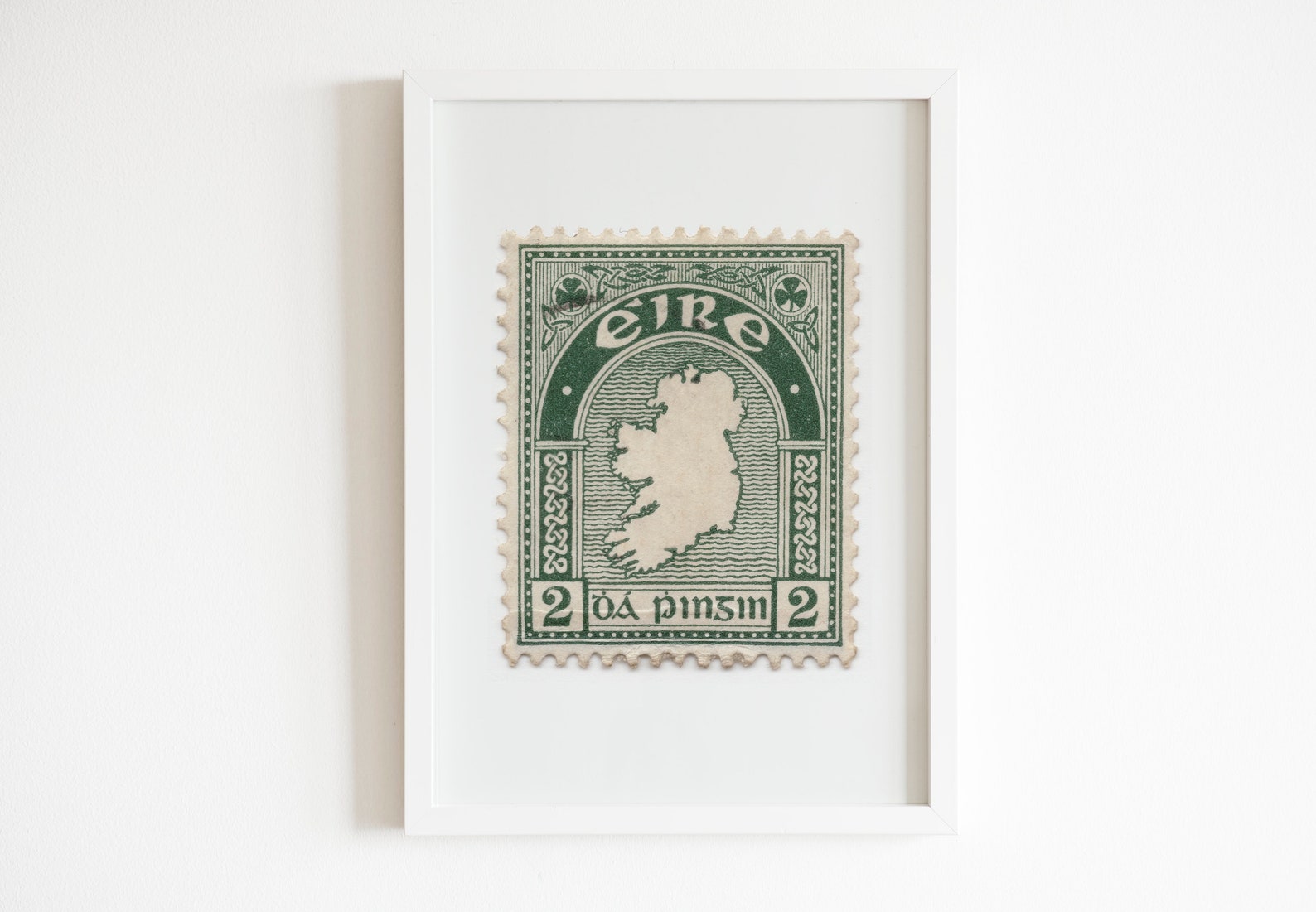 Ireland Eire - Vintage Stamp Art - Aesthetic Wall Art - Vintage Stamp ...