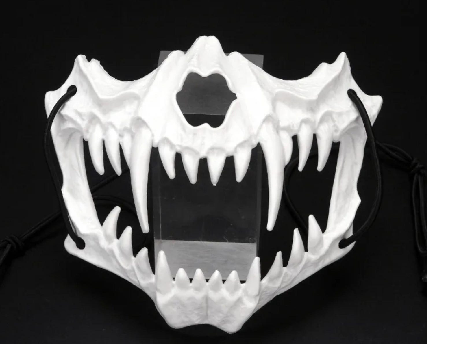 Halloween Skull Dragon Mask Skeleton Half Face Mask for Cosplay, Dance ...