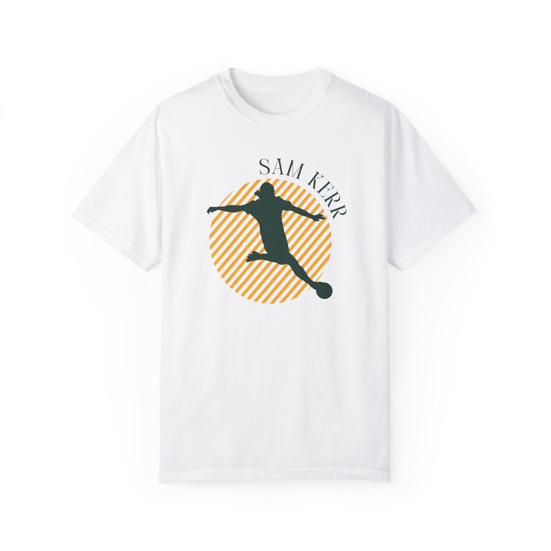 Matildas Soccer Sam Kerr Figure Merch Cotton Oversized Relaxed ...