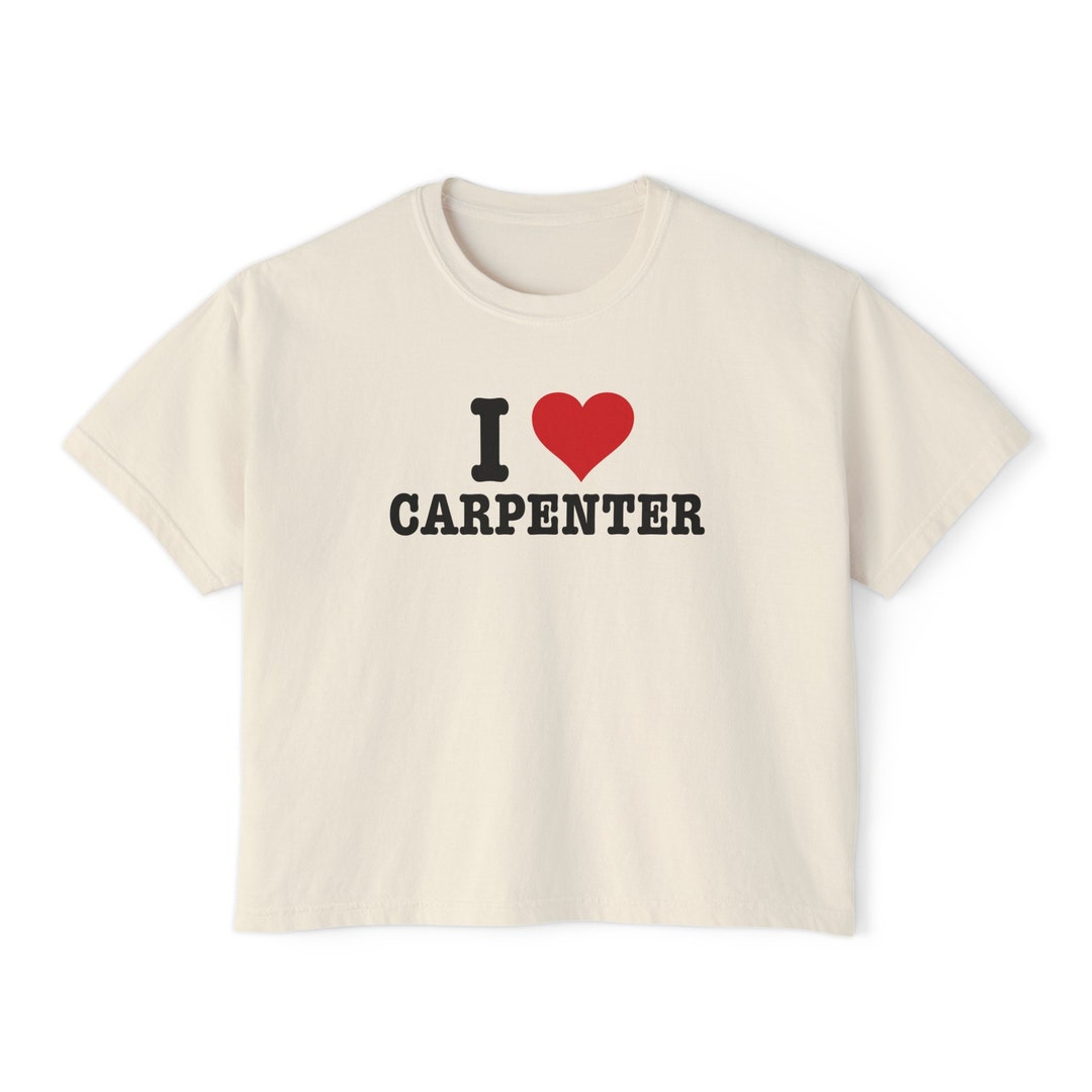 Matildas Ellie Carpenter Soccer Merch I Heart Carpenter Women's Cotton ...