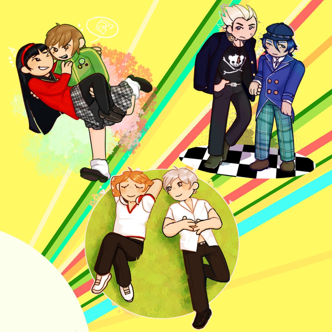 Persona 4 Ship Keychains PRE-ORDER - Etsy UK