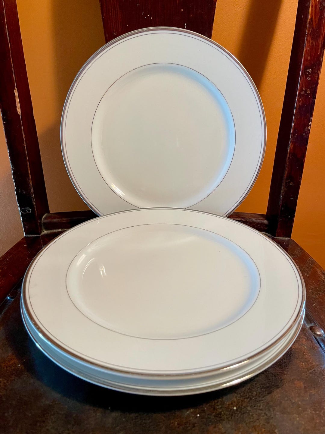 Four 1940s Vintage Imperial China Sincerity 10" Plates - Etsy