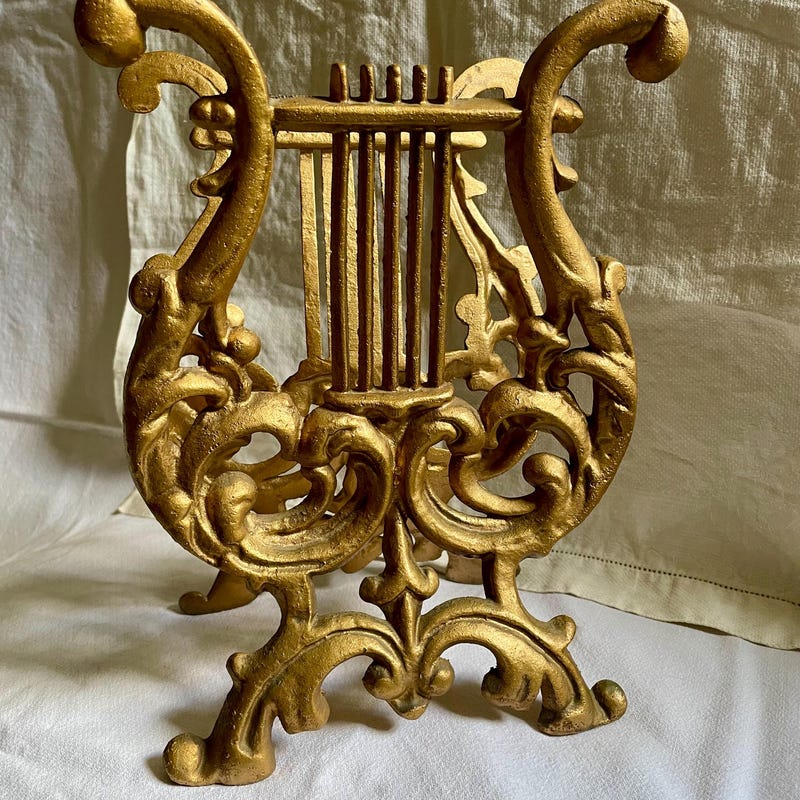 Gold Letter Holder - Etsy