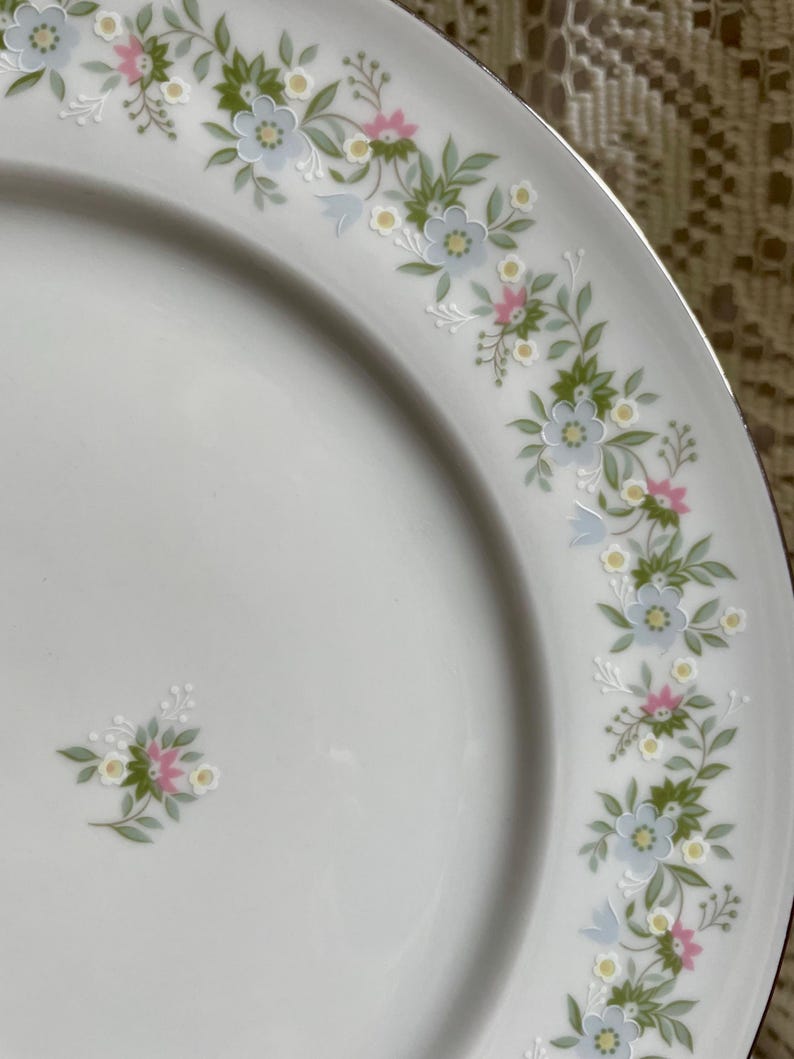 Johann Haviland Floral Dinner Plates (set of 2) | Cottagecore China - Etsy