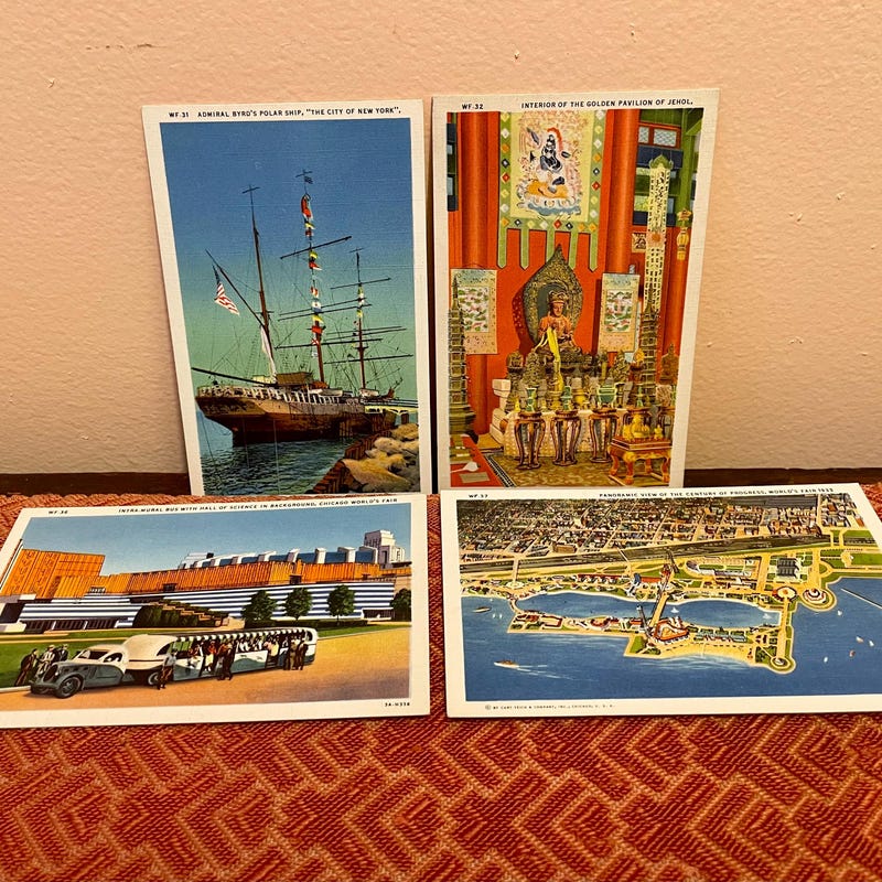 Worlds Fair Postcard - Etsy