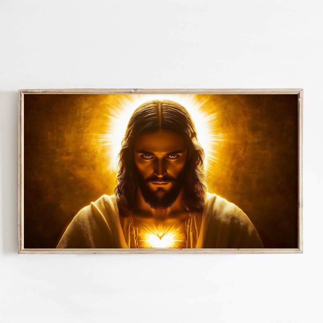 Jesus Christ Frame TV Art, Christian Easter Samsung Frametv Art, Jesus ...