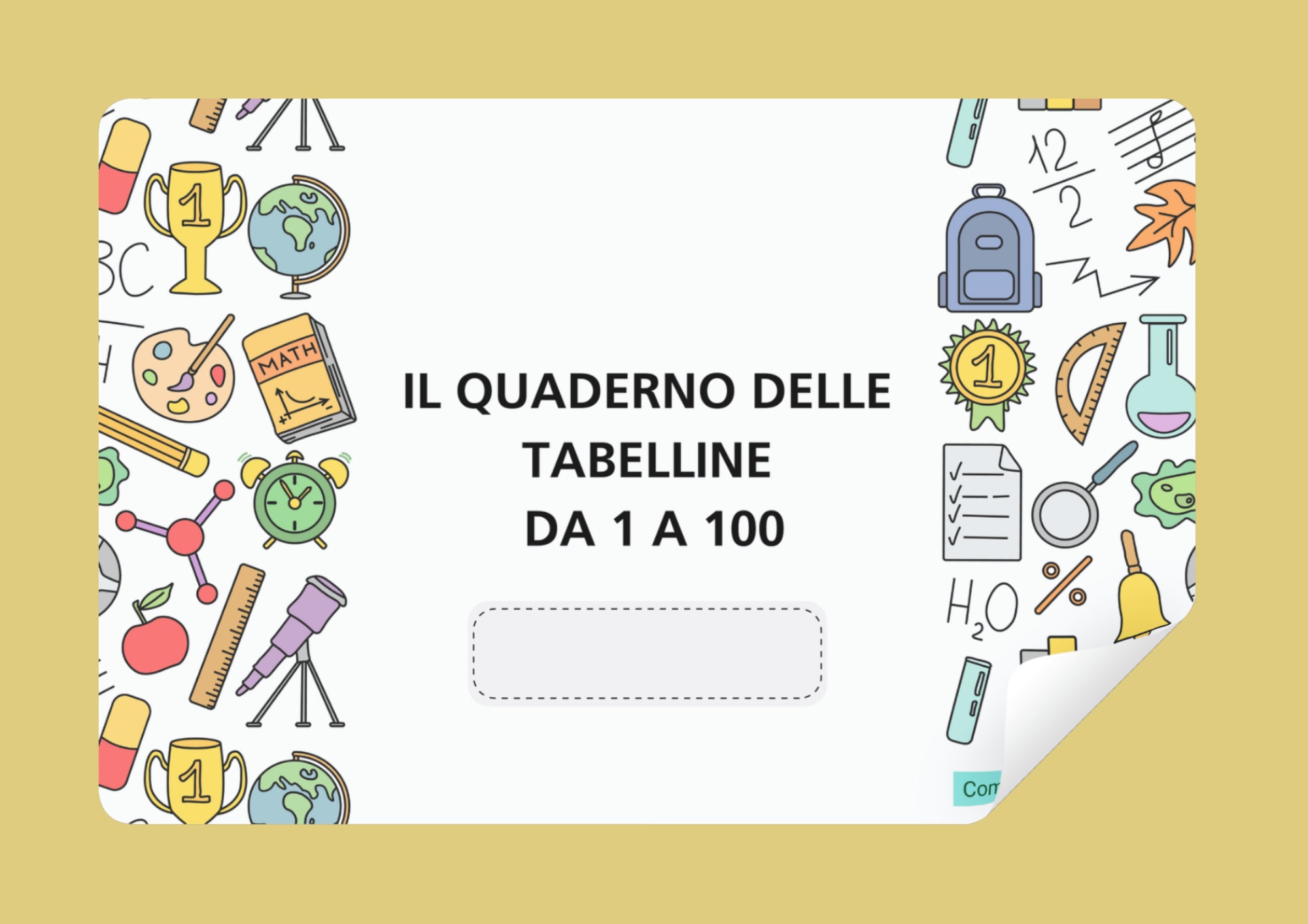 Table Of Times Tables From 1 To 100 Educational Tool For Sen And Dsa