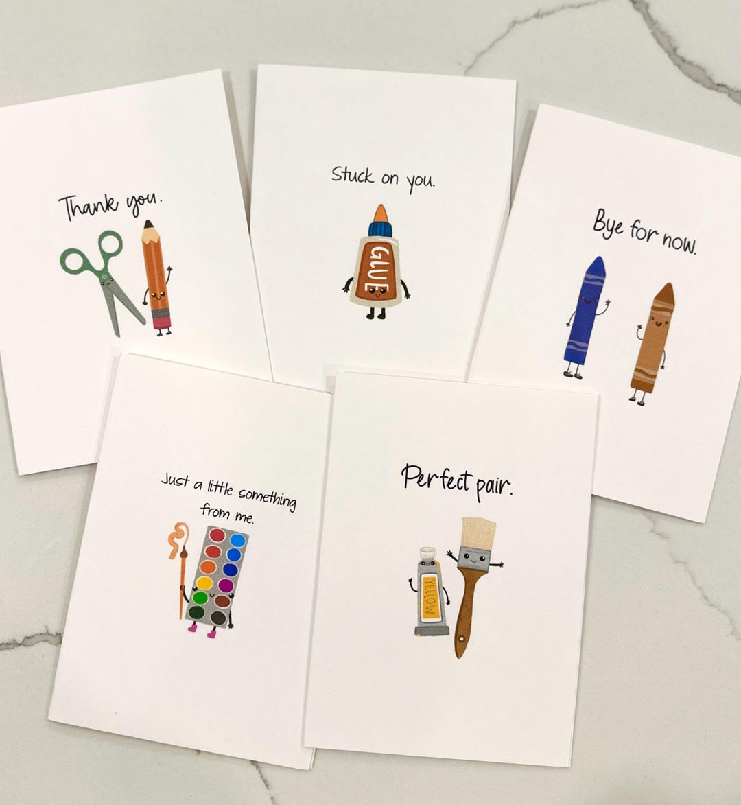 Teacher Appreciation Cards - Etsy