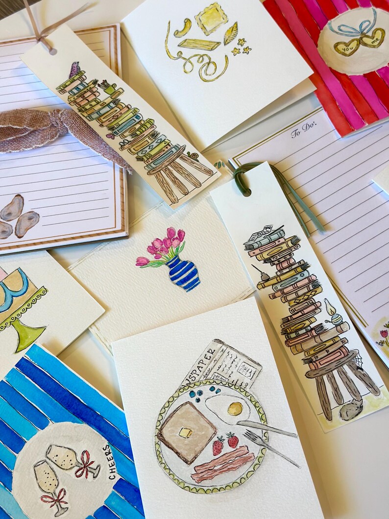 Pasta Card: Homemade Food Art, Blank Inside - Etsy