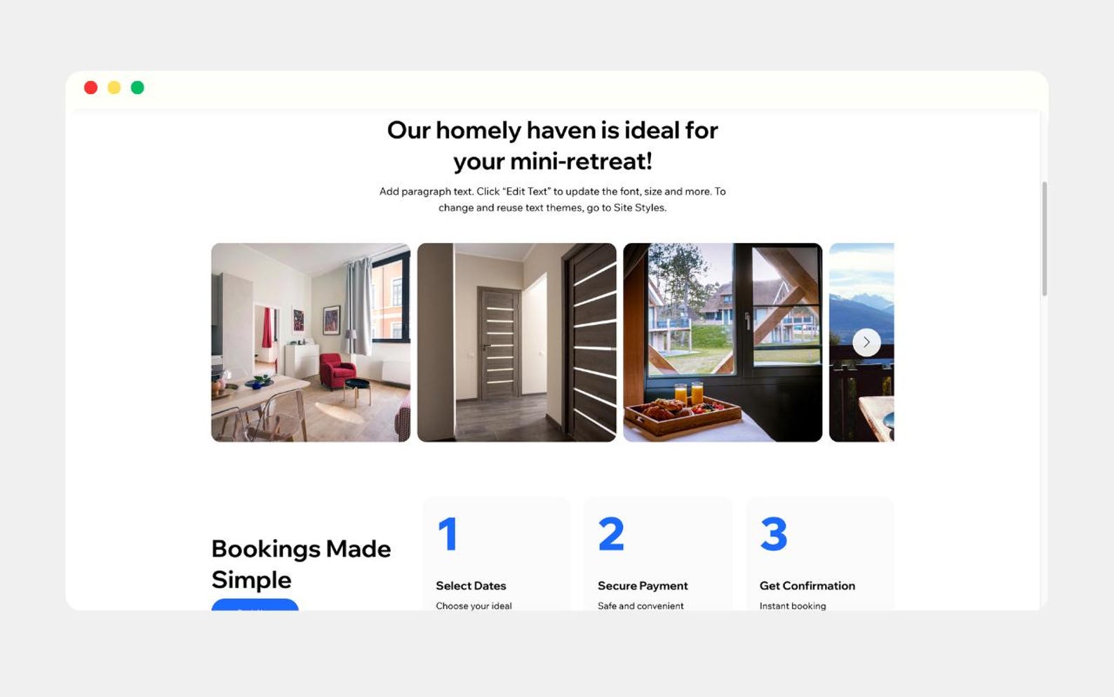 Tempstay (wix Studio Wix Hotel Template) - Etsy