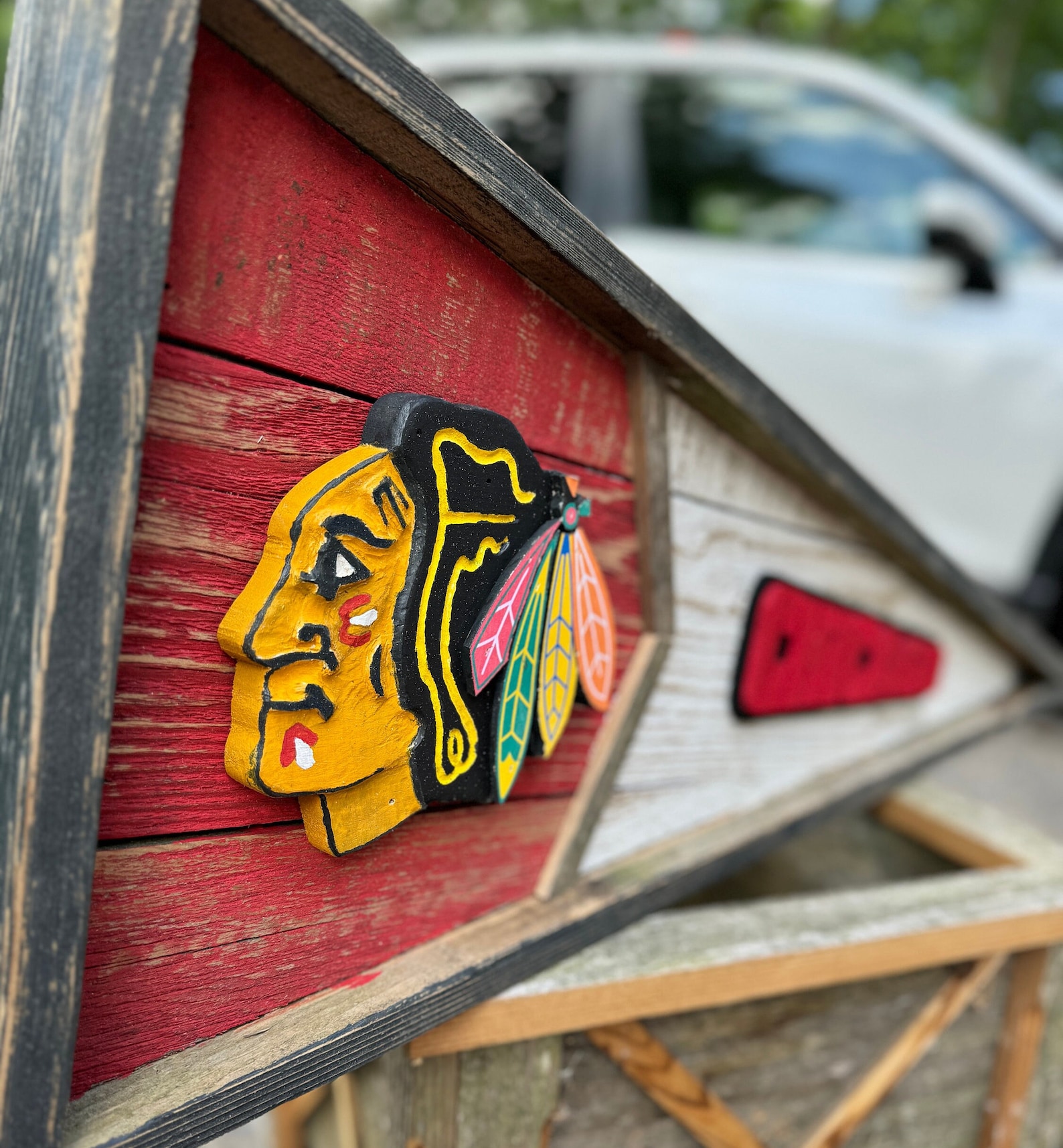 CUSTOM - Wooden Team Pennant - Etsy