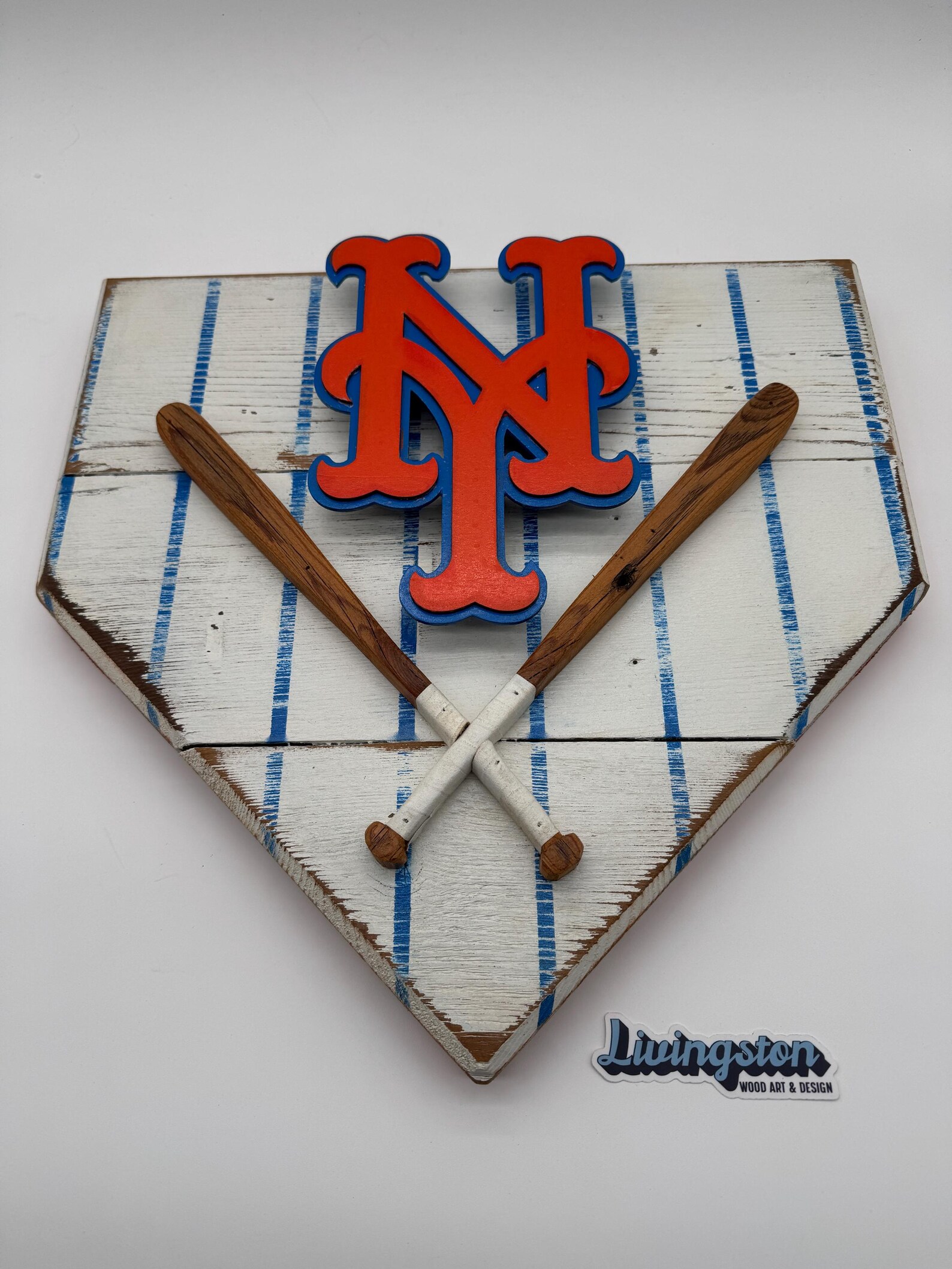 CUSTOM - Home Plate Wooden Sign - Etsy