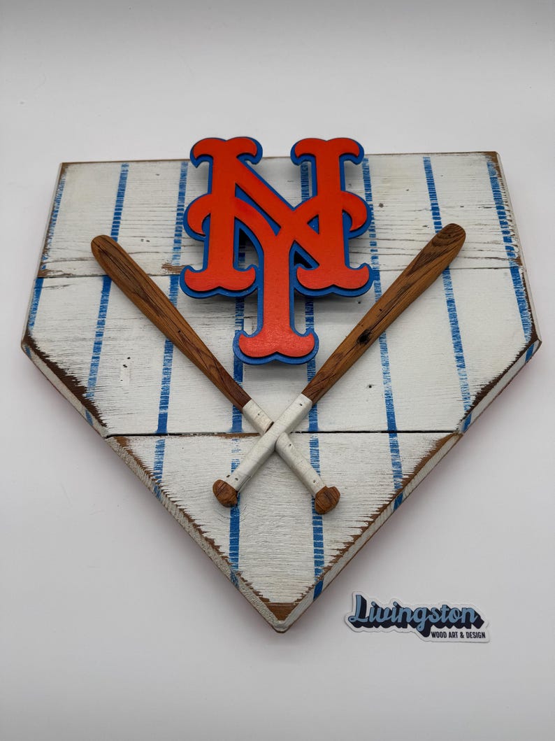 CUSTOM - Home Plate Wooden Sign - Etsy