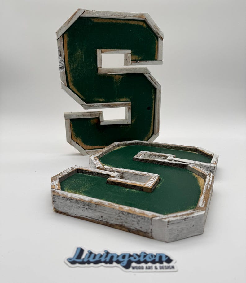 Michigan / Michigan State Logo Wood Art - Etsy