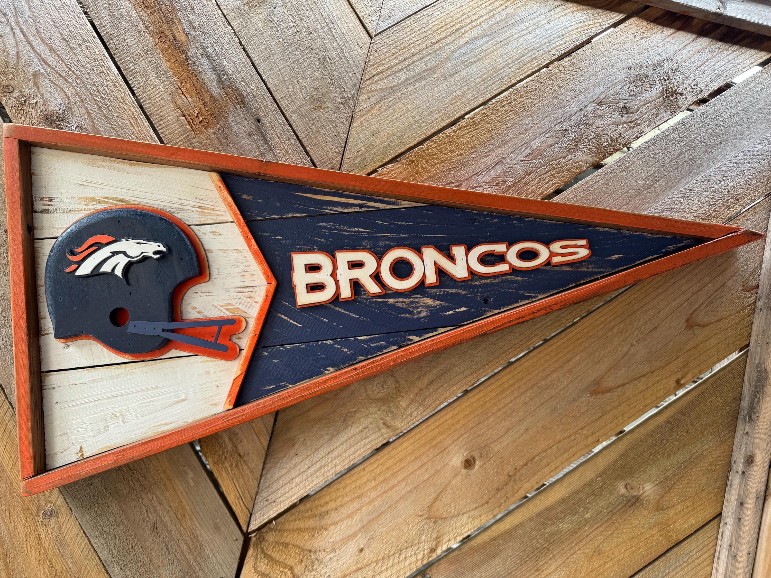 CUSTOM - Wooden Team Pennant - Etsy