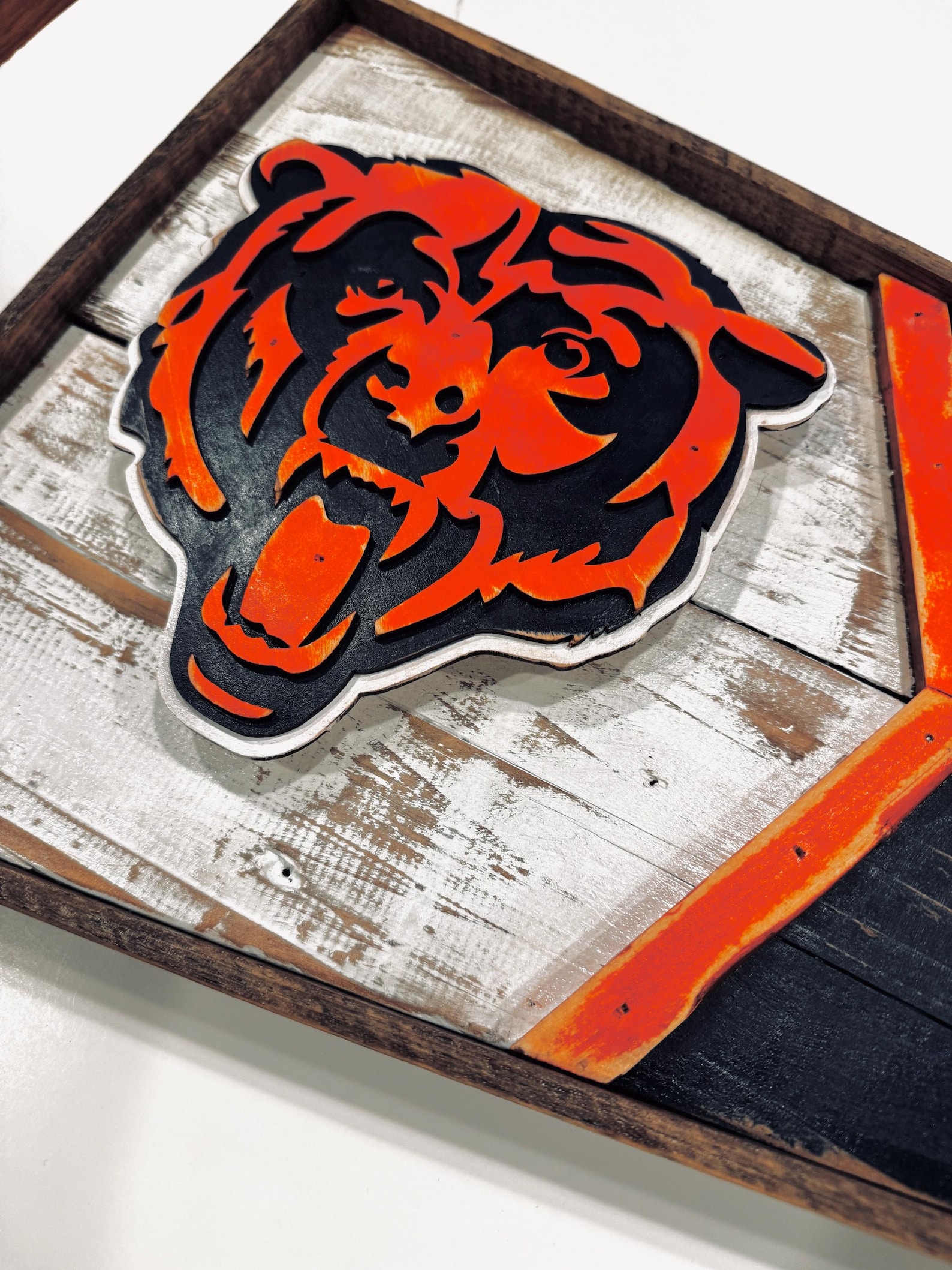 CUSTOM - Wooden Team Pennant - Etsy