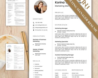 Medical Doctor Professional Resume Template Sleek & Modern Design ...