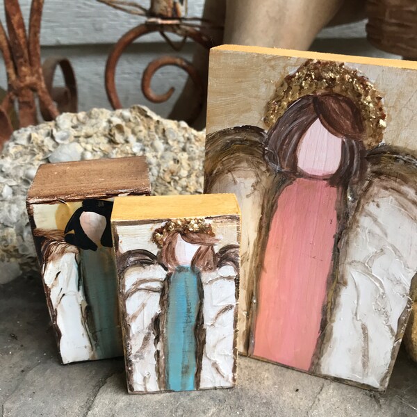 Hand Painted Angel - Etsy