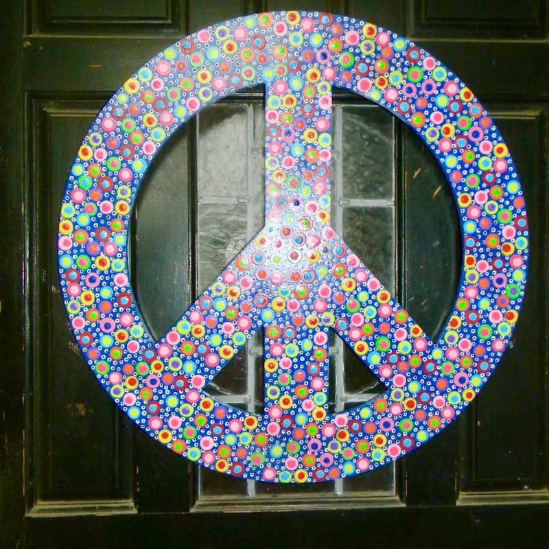 Polka Dot Sign - Etsy