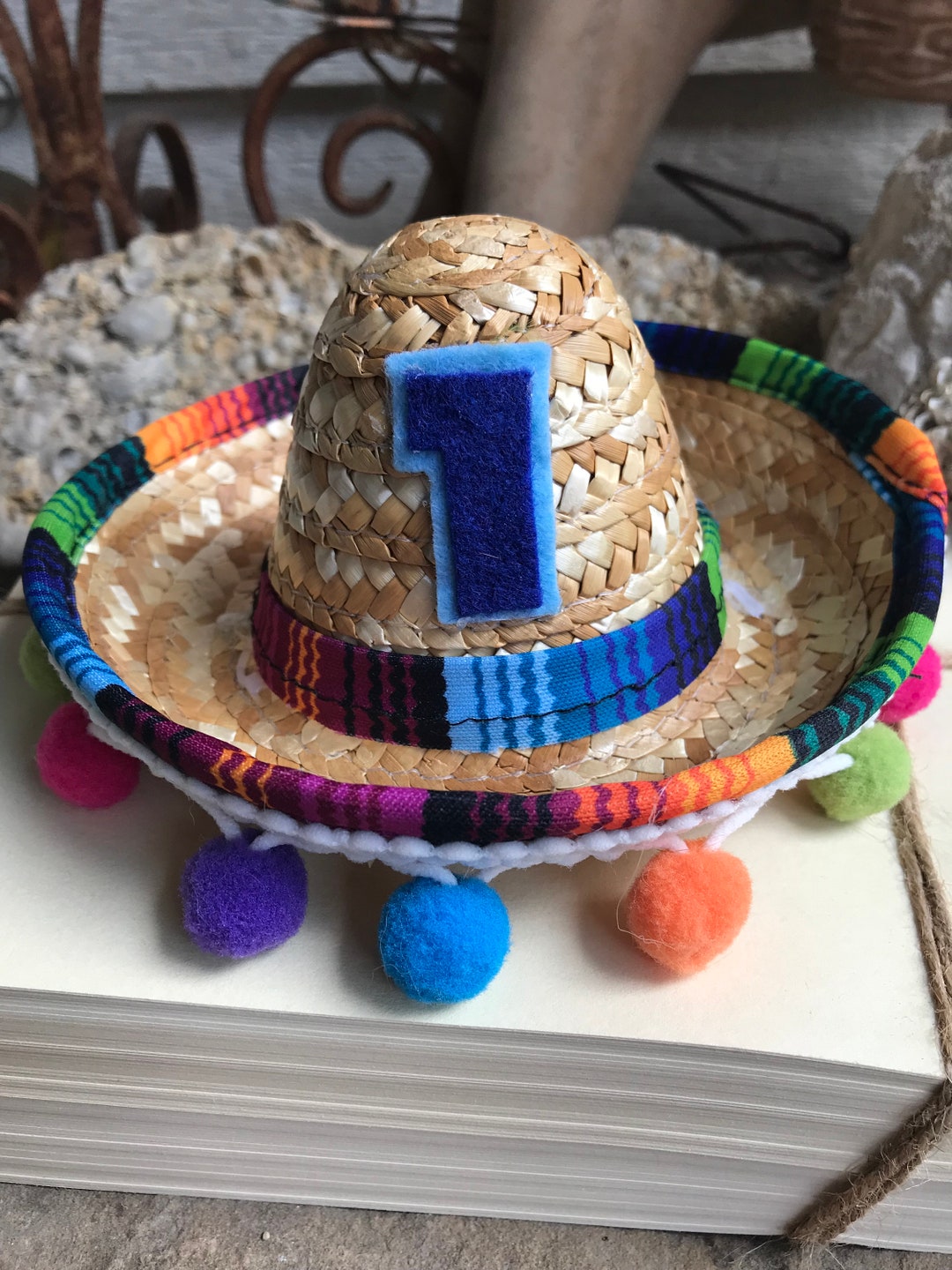 Mini Birthday Sombrero Hat: Custom Number Party Hat - Etsy