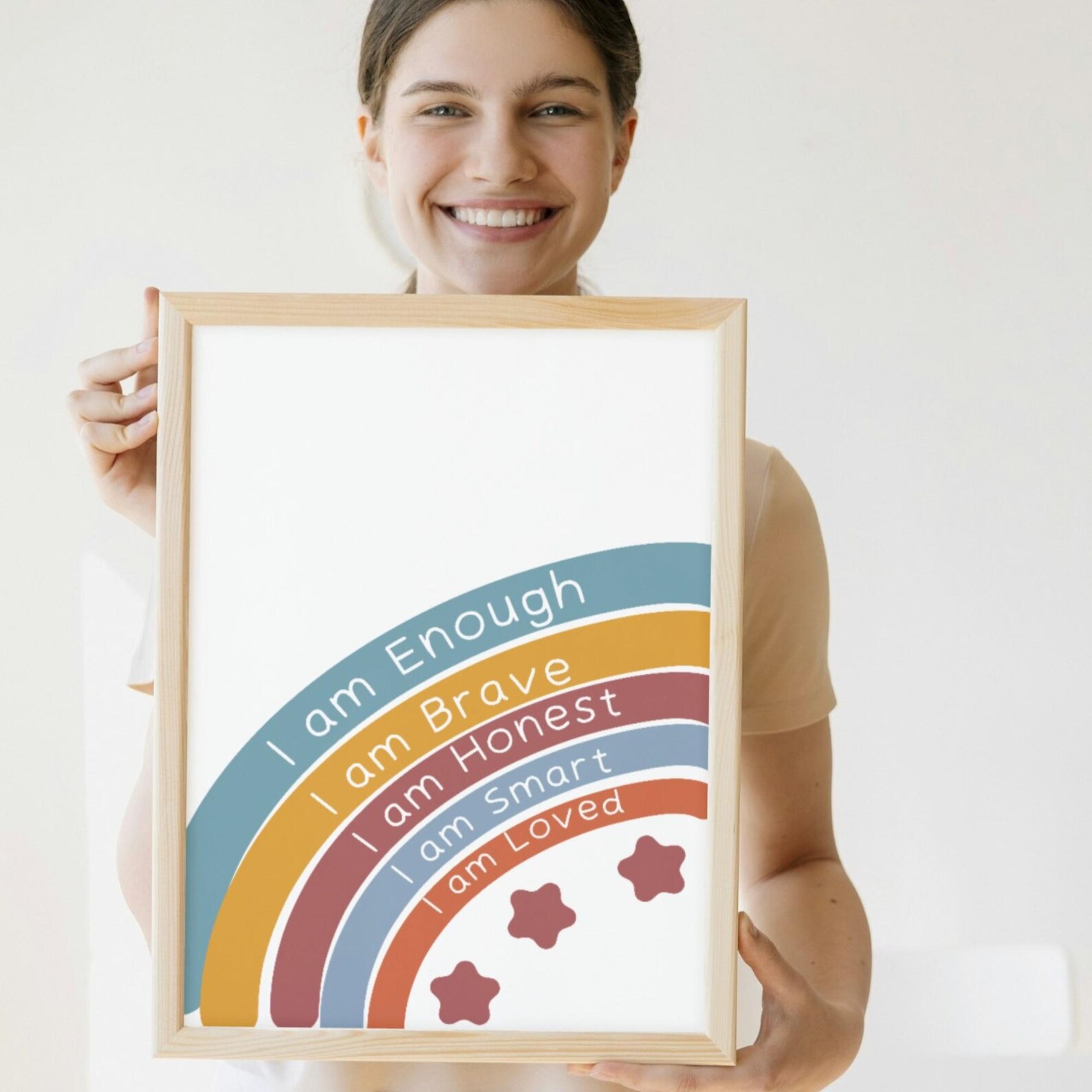 Daily Affirmations for Kids Classroom Decor I Am Affirmations Positive ...