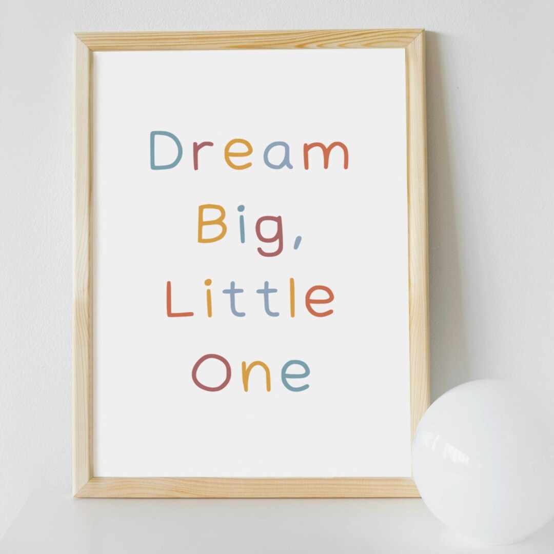 Daily Affirmations for Kids Classroom Decor Dream Big Affirmations ...