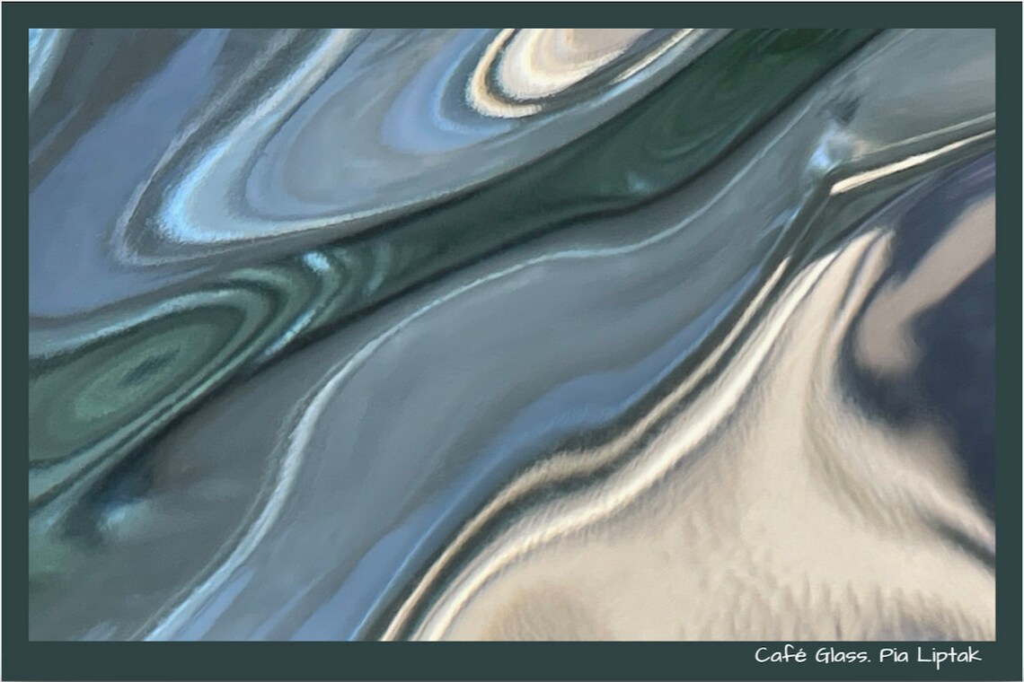 6 Note Cards: "café Glass" (series A) - Photo Art. 4x6 Flat Card With ...