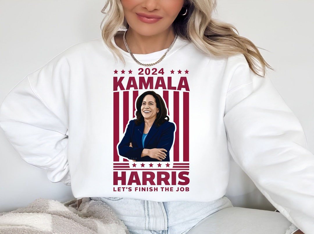 Kamala Harris Let's Finish the Job Png Kamala Harris President 2024 Png ...