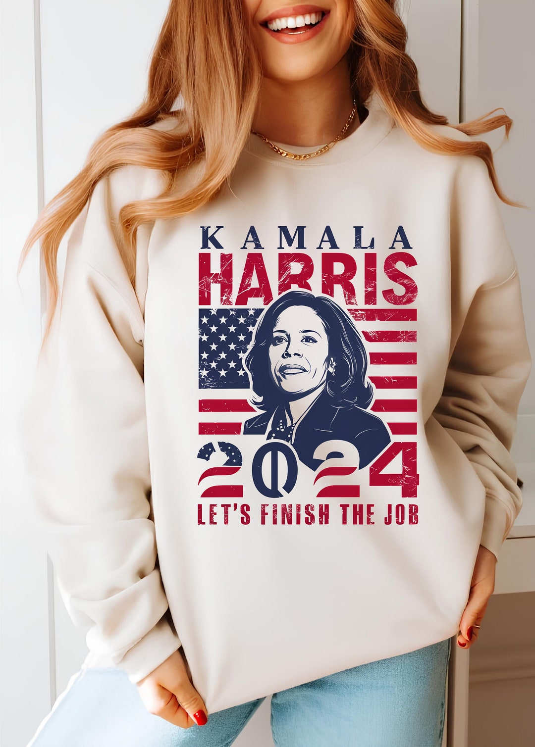 Vintage Kamala Harris Let's Finish the Job Png Kamala Harris President ...