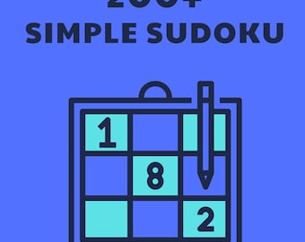 Sudoku PDF Digital Download: 200+ Easy Sudoku Puzzles With Solutions - Etsy
