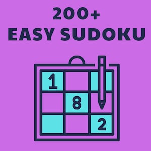 Sudoku PDF Digital Download: 200+ Easy Sudoku Puzzles With Solutions - Etsy