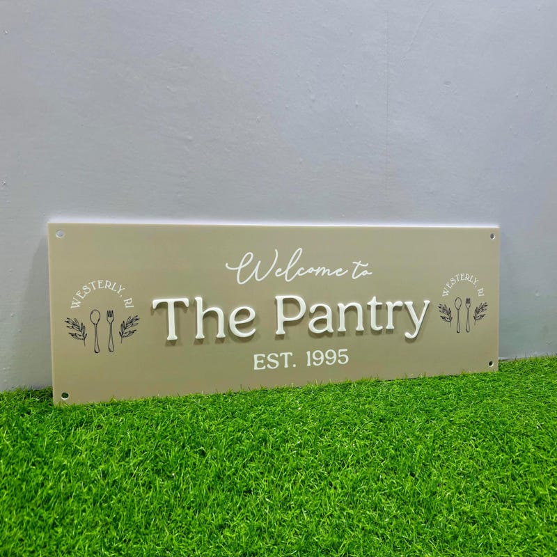 Farmhouse Pantry Sign - Etsy
