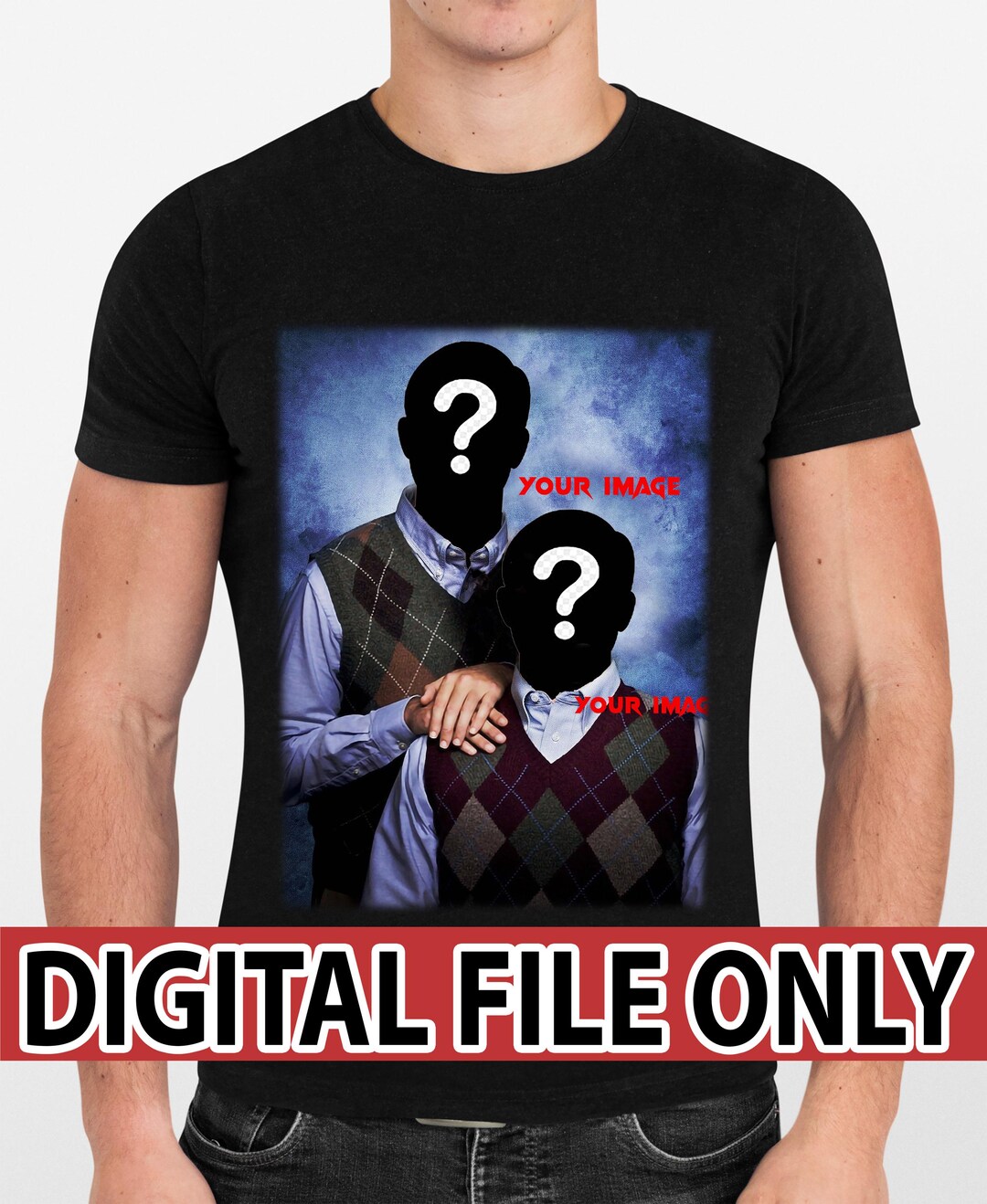 Custom Step Brothers PNG - Personalized Photo Shirt Design (digital ...