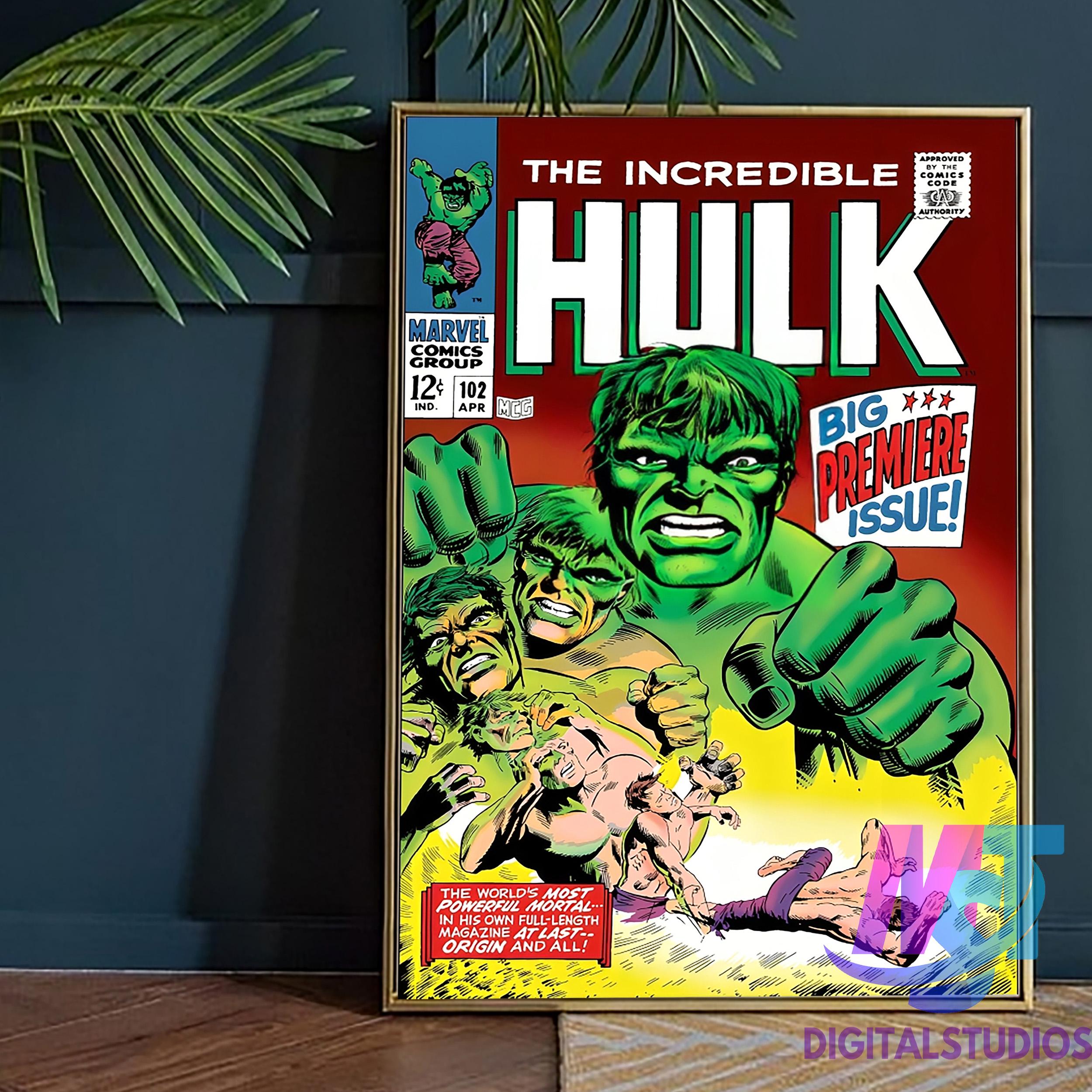 Superhero Comic Book Cover Prints: Kids Room Wall Art (digital Download ...
