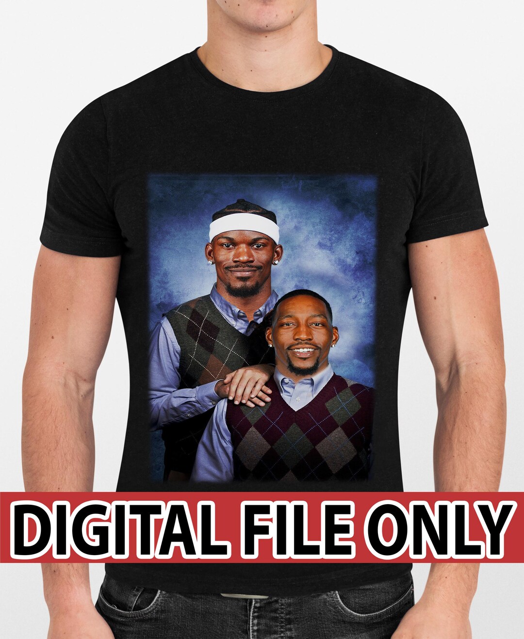 Jimmy Butler Bam Adebayo Step Brothers Shirt Png (digital Download) - Etsy