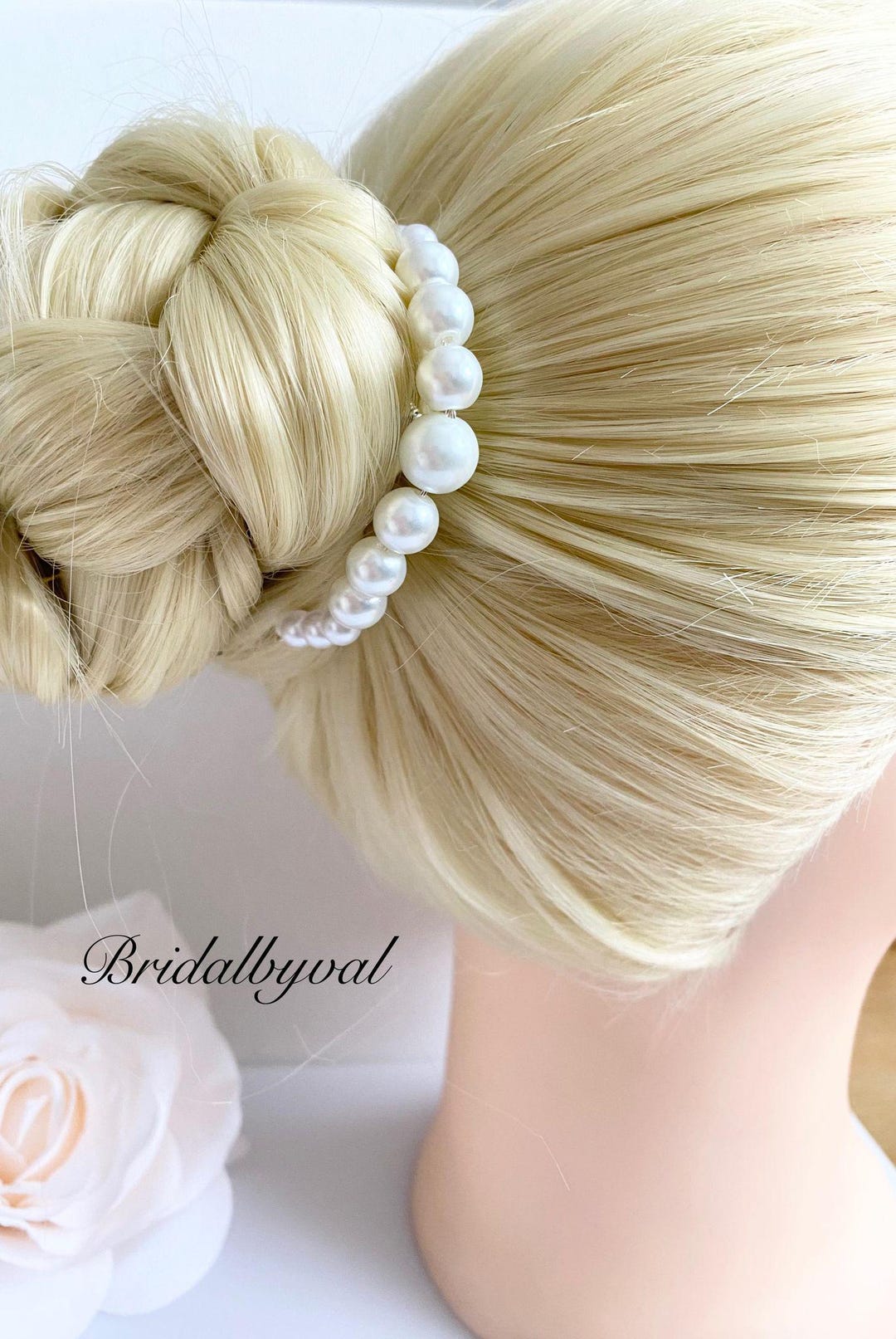 Handcrafted Pearl Hair Pin: Bridal Hair Accessory - Etsy