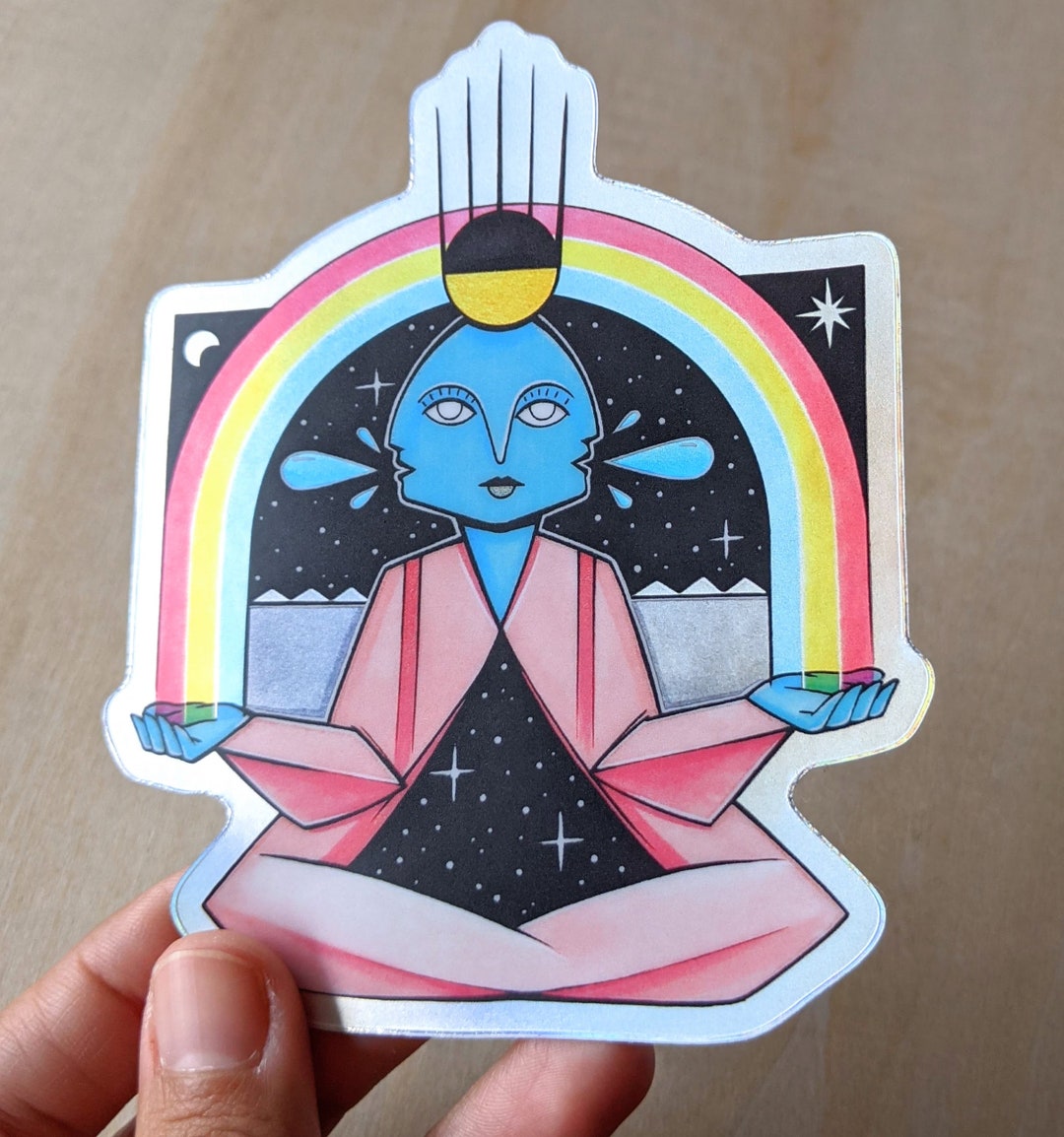 The Muse Vinyl Sticker, Die Cut Sticker Holographic Sticker Bumper ...