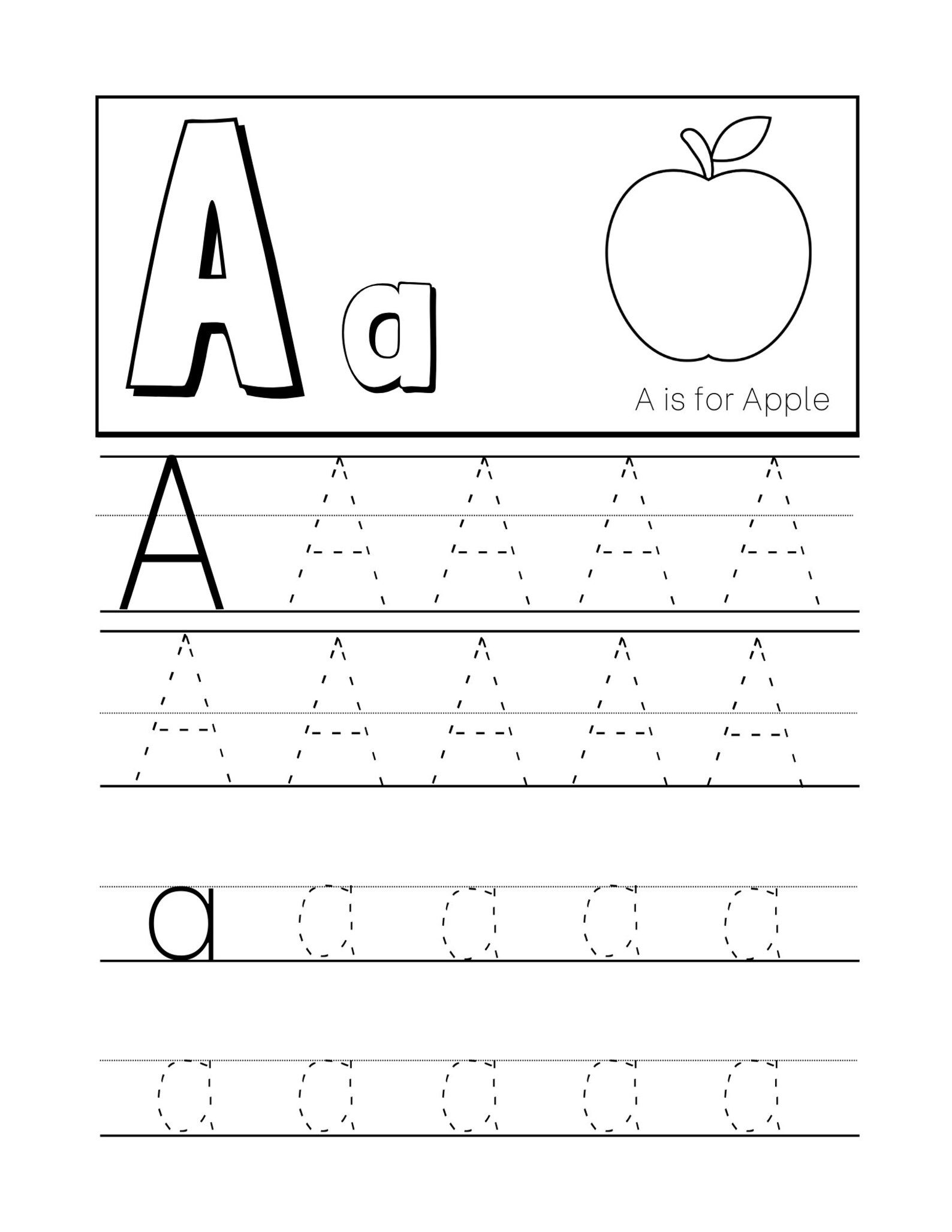 ABC and Numbers Handwriting Practice Book, Alphabet and Numbers Writing ...