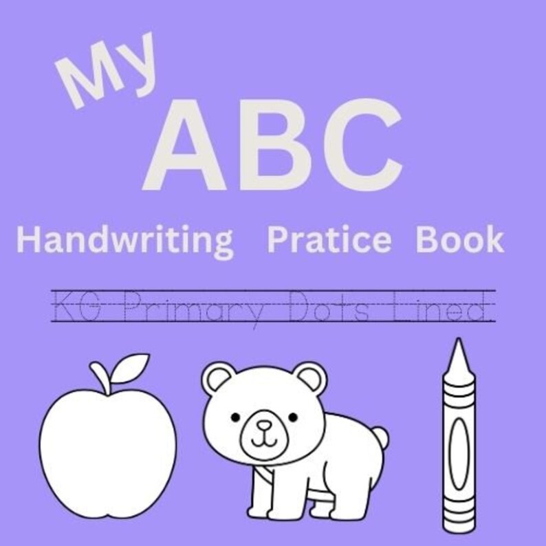 ABC and Numbers Handwriting Practice Book, Alphabet and Numbers Writing ...