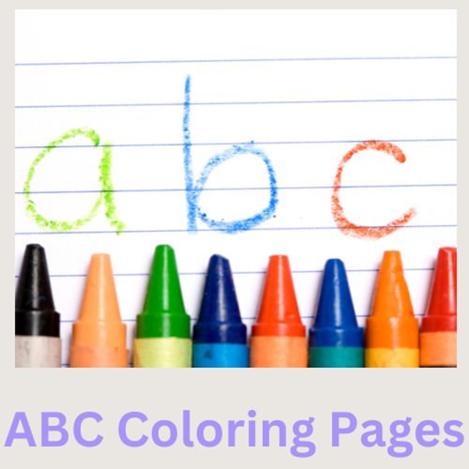 ABC Coloring Book, ABC Coloring Pages, Learn the Alphabet, A to Z ...